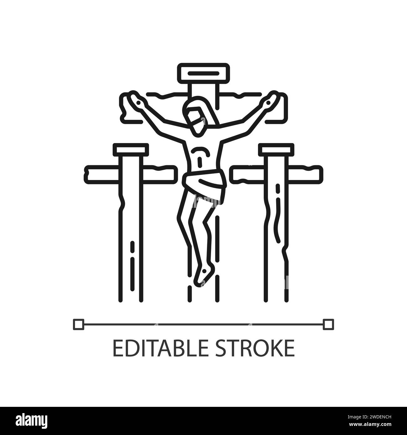 Crucifixion icon christ Black and White Stock Photos & Images - Alamy