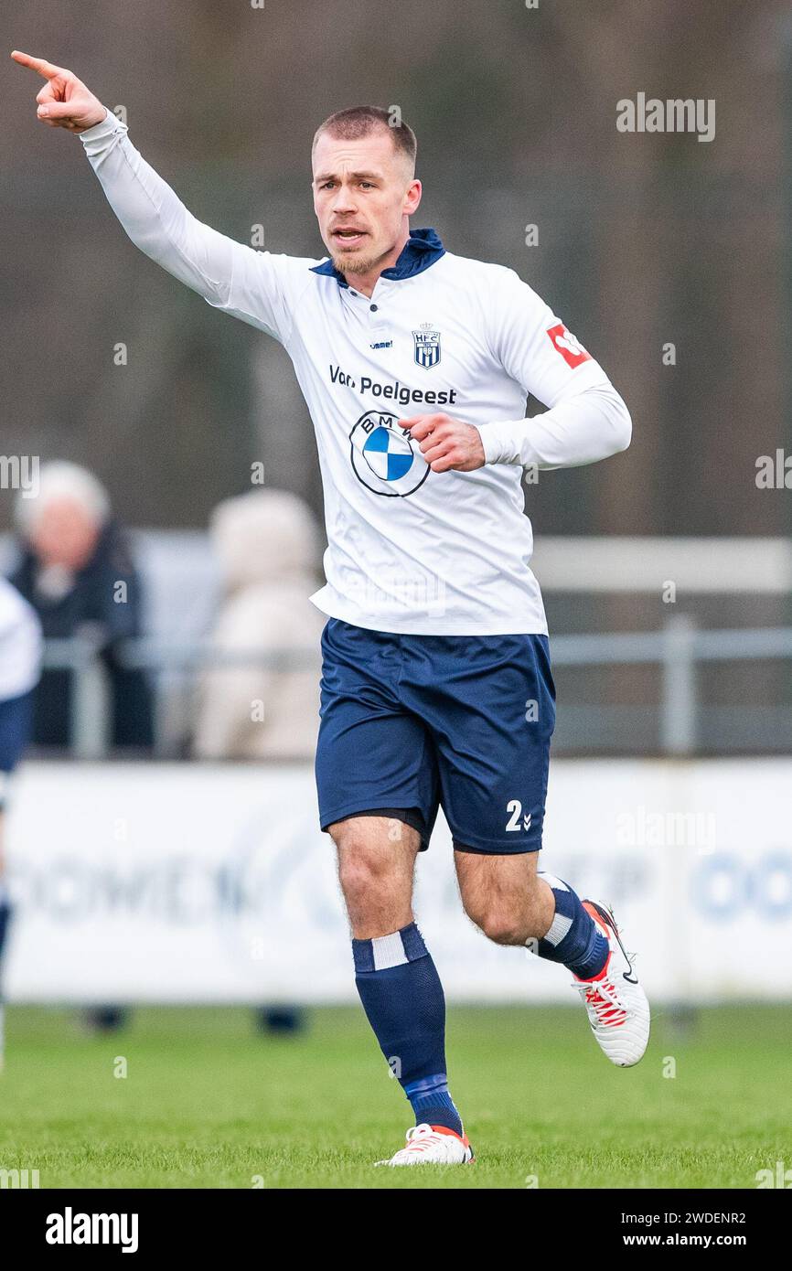 HAARLEM. 20-01-2024. Sportpark Spanjaardslaan. Betnation Divisie Dutch ...