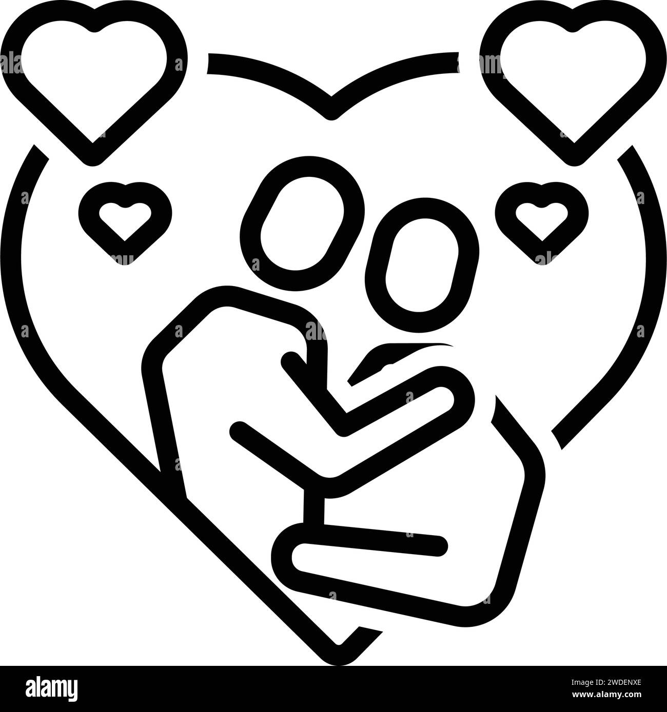 Beloved symbol Black and White Stock Photos & Images - Alamy