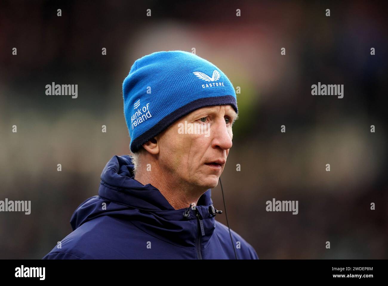 Leinster Rugby head coach Leo Cullen ahead of the Investec Champions ...