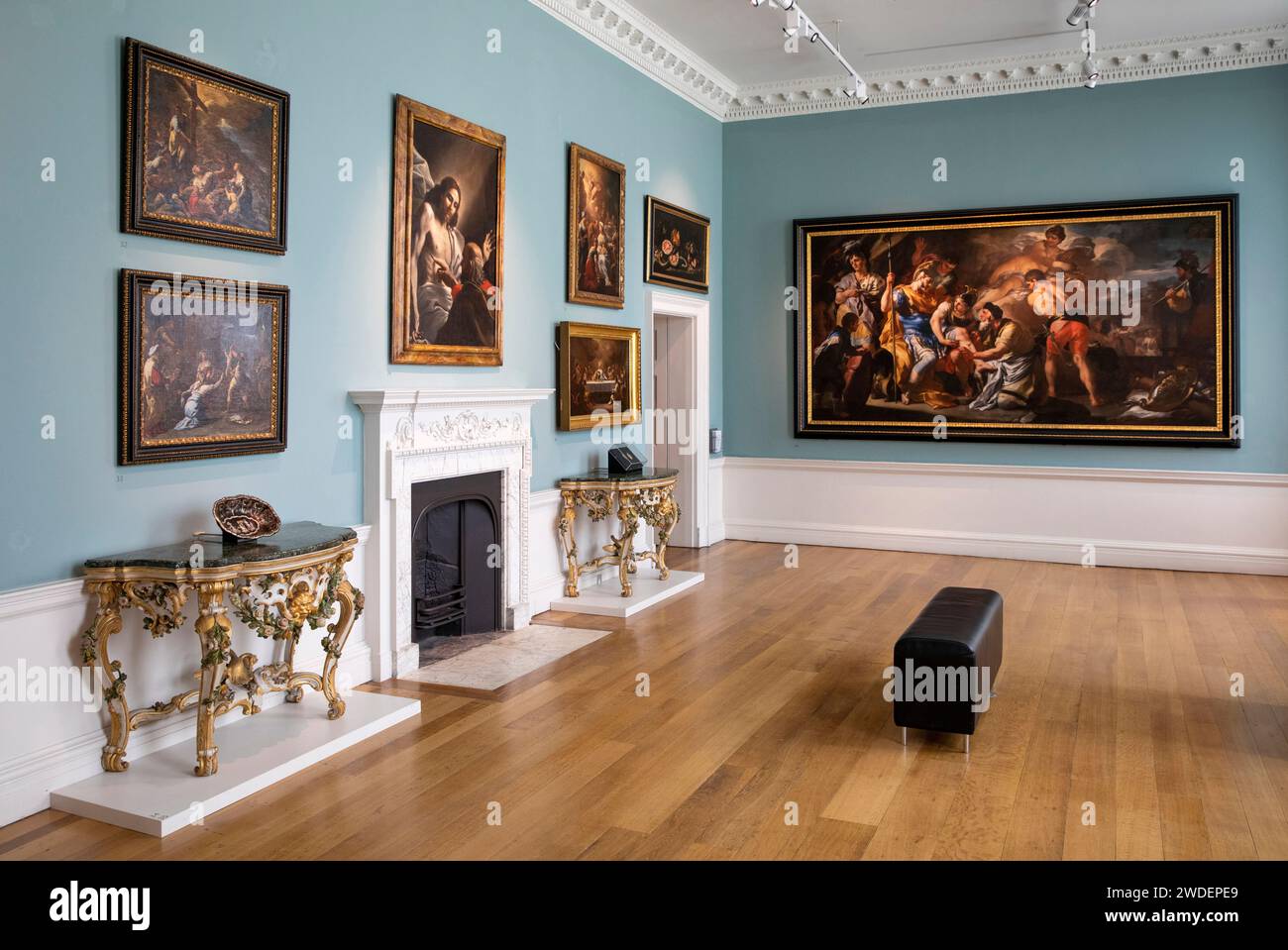 UK, England, Warwickshire, Compton Verney, House Art Gallery, Northern ...