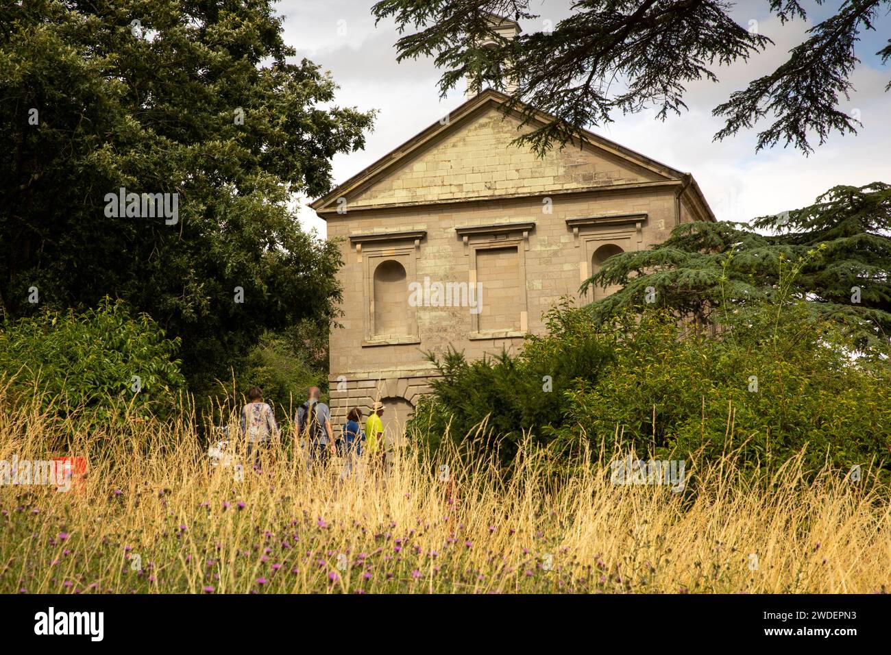 UK, England, Warwickshire, Compton Verney Chapel exterior Stock Photo ...