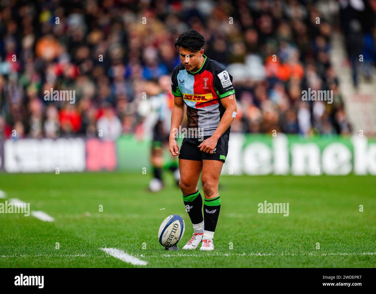 LONDON, UNITED KINGDOM. 20th, Jan 2024. Marcus Smith of Harlequins ...