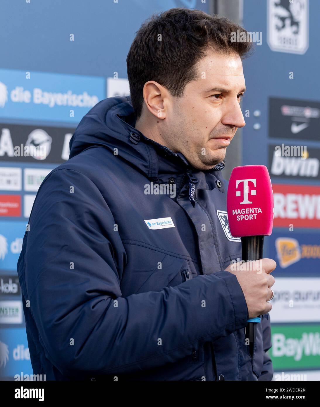 Muenchen, Deutschland. 20th Jan, 2024. Der neue Chef-Trainer Argirios ...