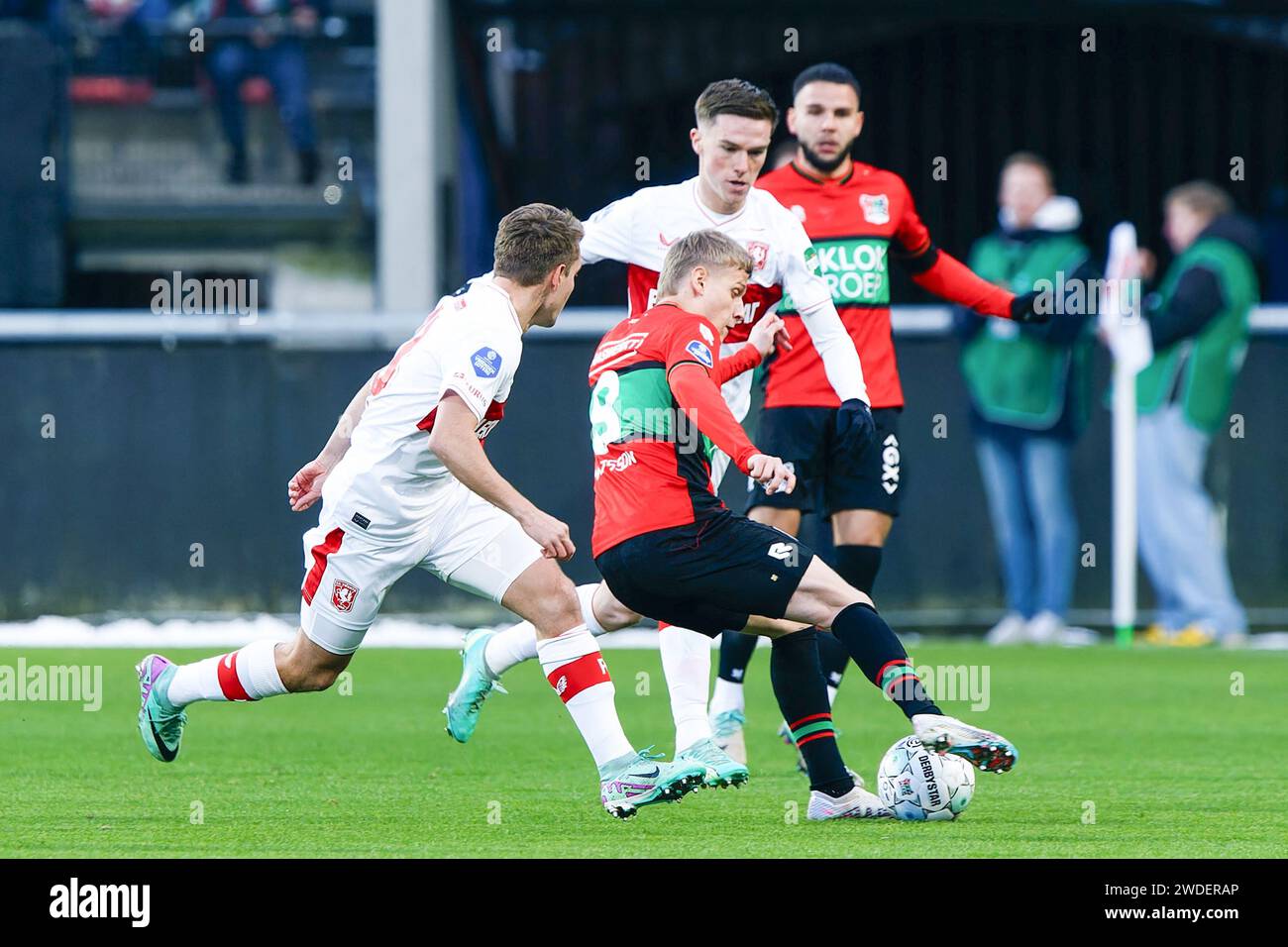 Nijmegen, Nederland. 20th Jan, 2024. NIJMEGEN, 20-01-2024 ...