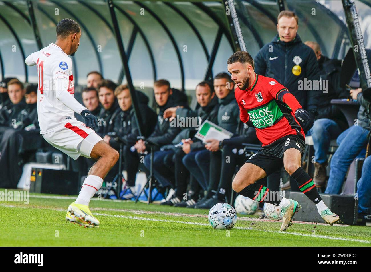 Nijmegen, Nederland. 20th Jan, 2024. NIJMEGEN, 20-01-2024 ...