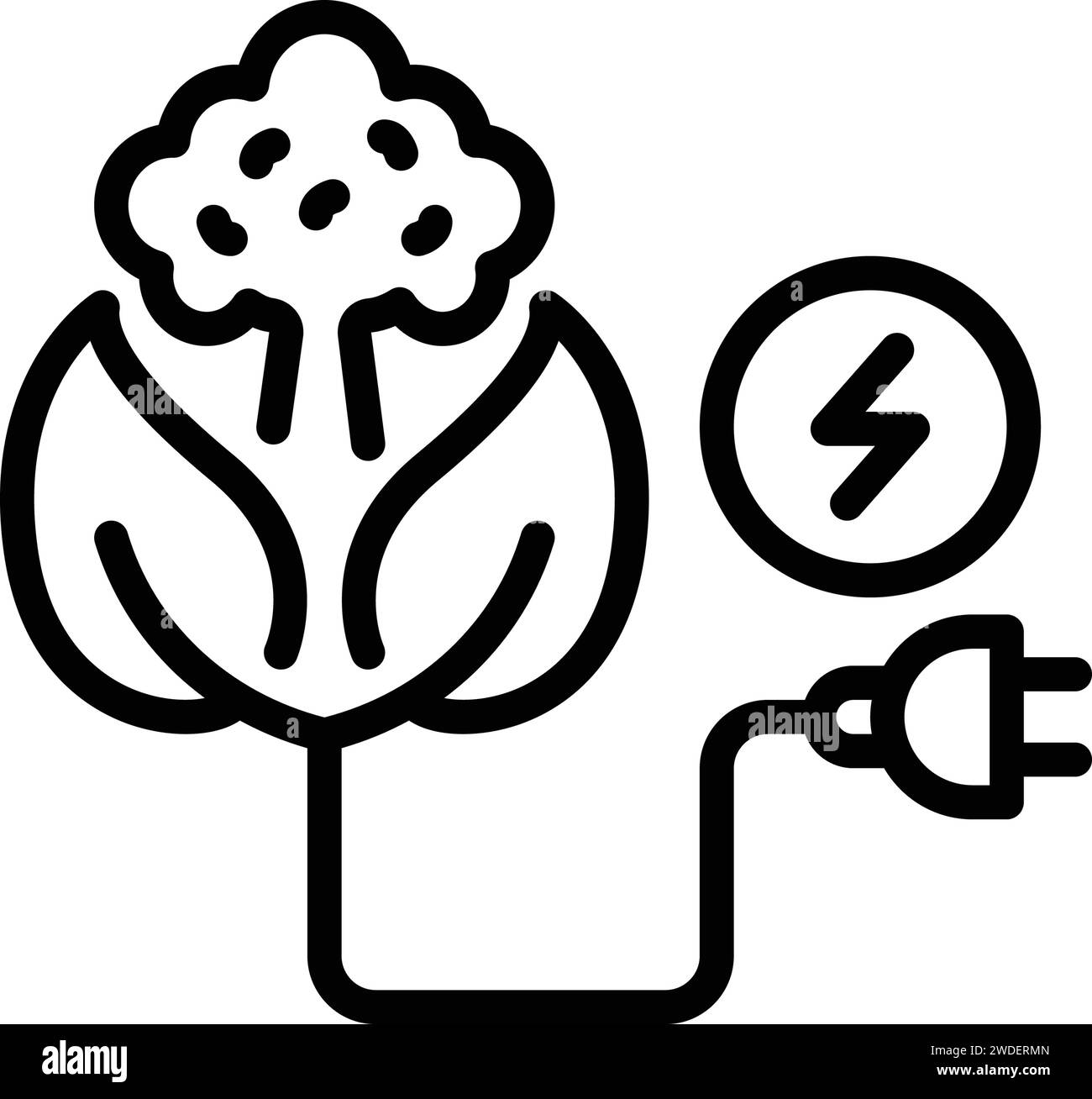 Biomass leaf Stock Vector Images - Alamy