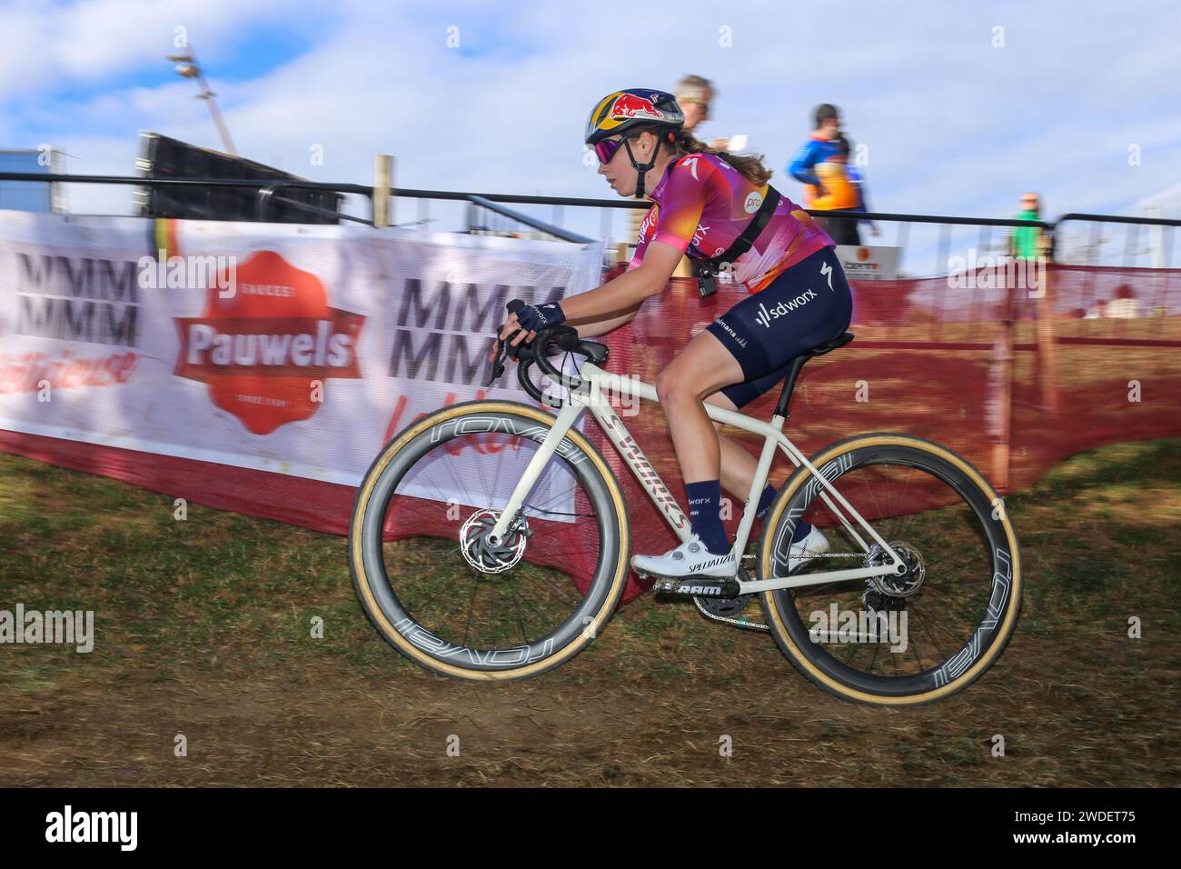 Benidorm, Spain, 20th January, 2024: The cyclist, Blanka Kata Vas ...