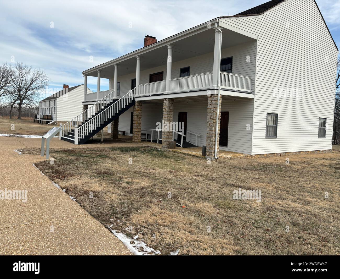 Fort Scott National Historic Site, Kansas Stock Photo - Alamy