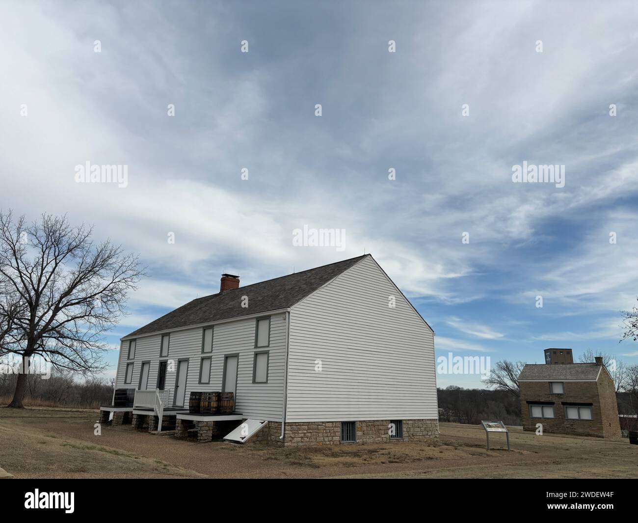 Quartermaster store house, Fort Scott National Historic Site, Fort ...