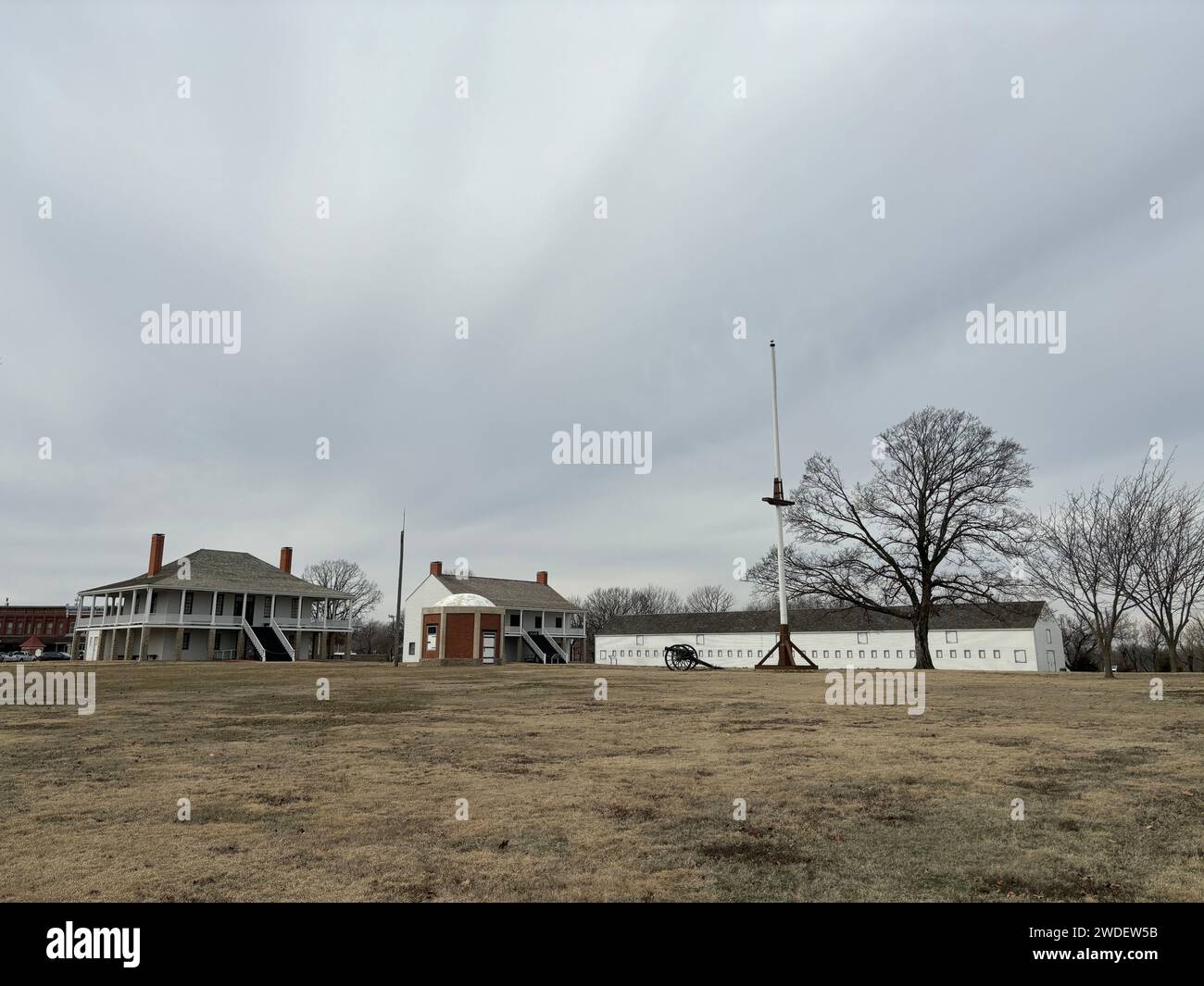 Fort Scott National Historic Site, Kansas Stock Photo - Alamy