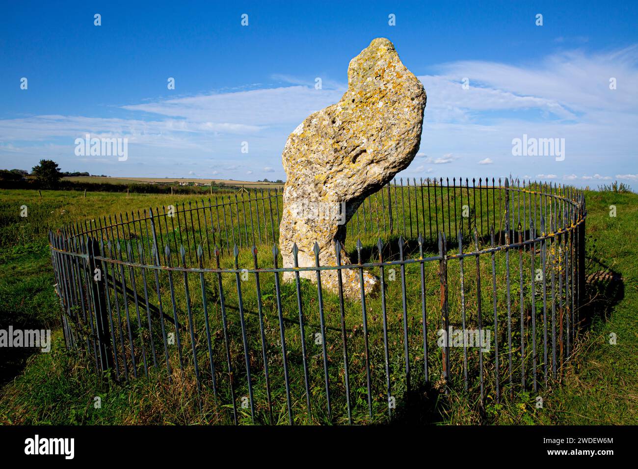 The King Stone, Rollright Stones megalithic monument, at Little ...