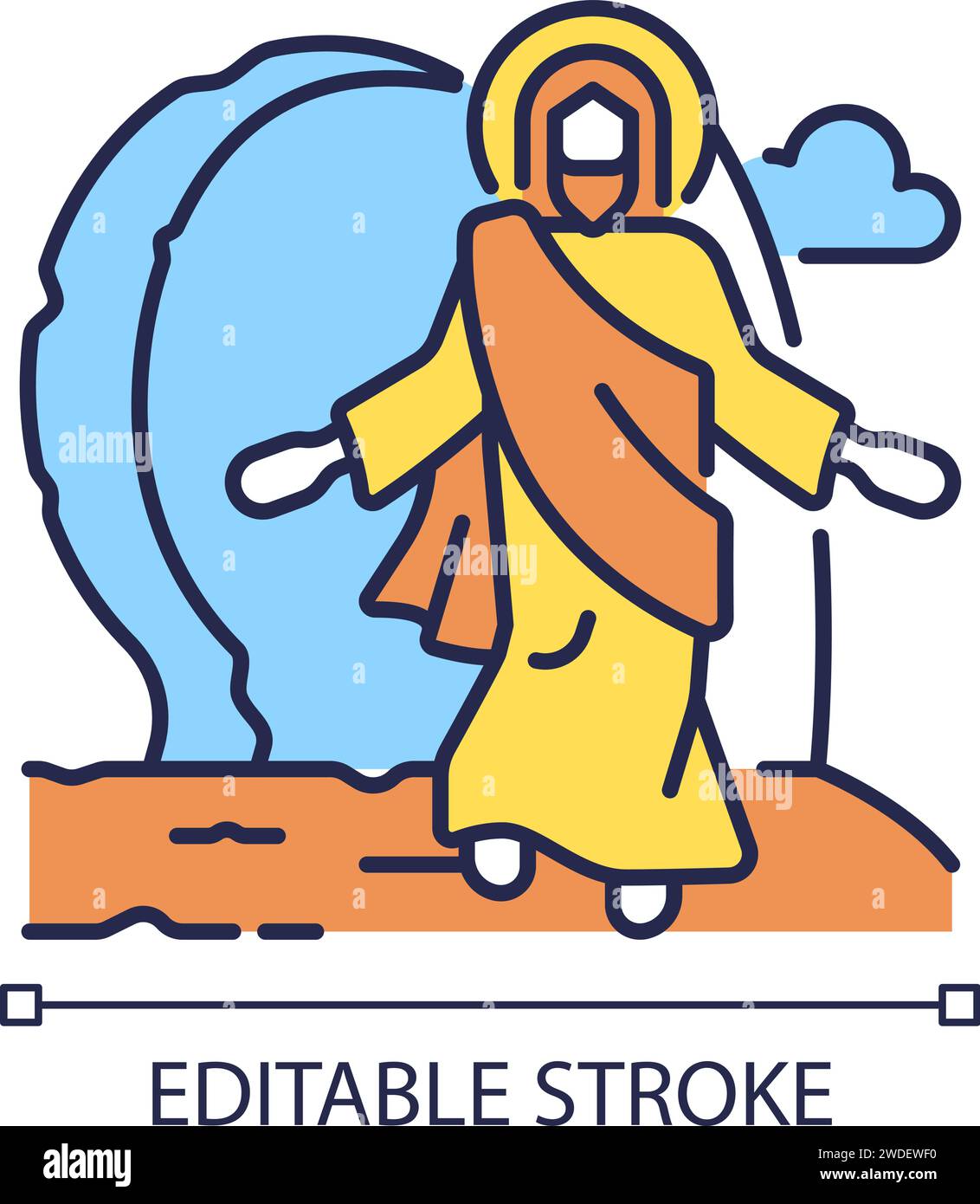 Sunday resurrection Cut Out Stock Images & Pictures - Alamy