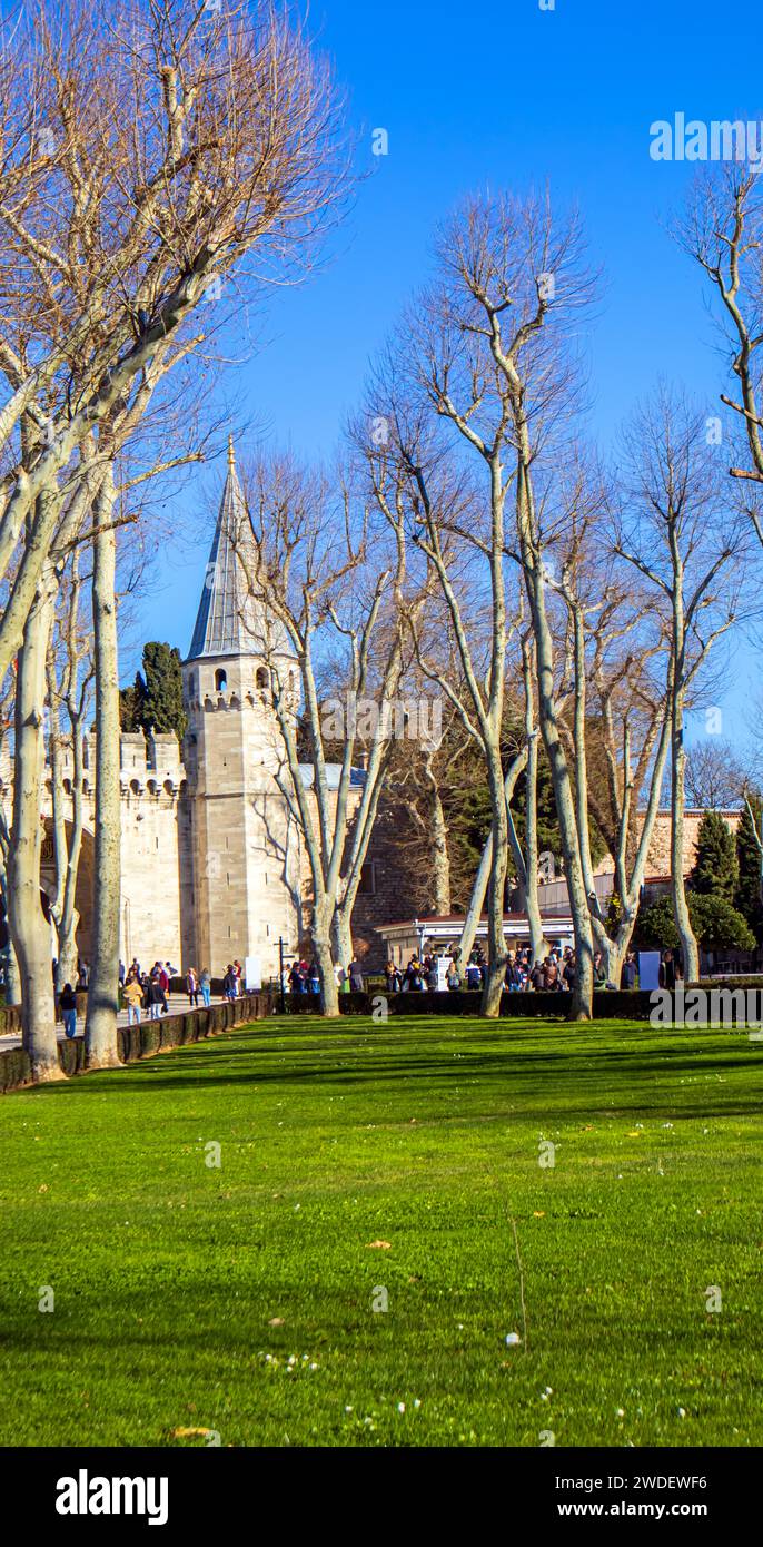 Historical Topkapi Palace 1. Courtyard Gate And Various Views Istanbul ...