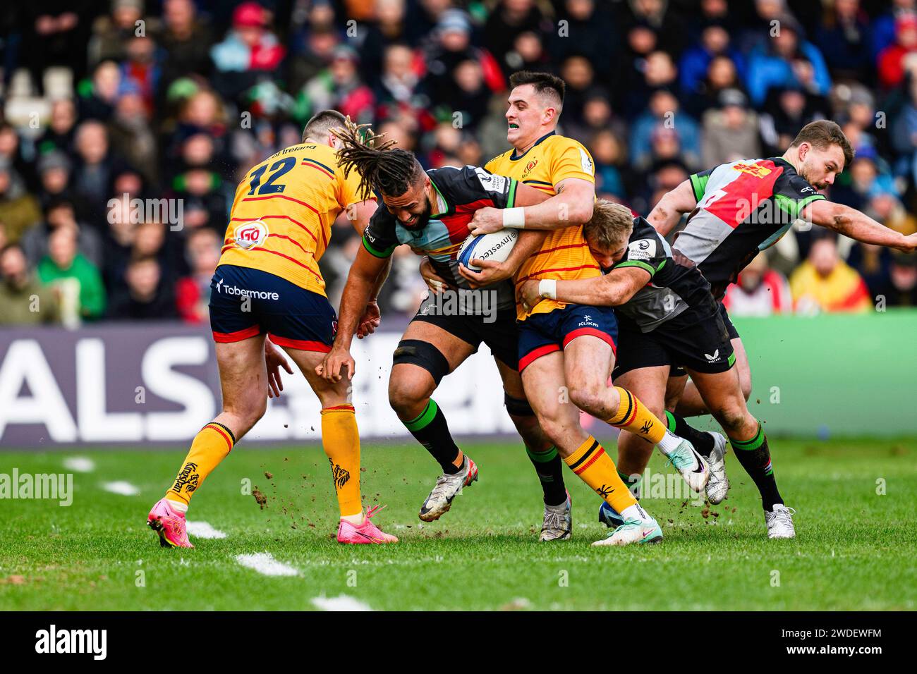 LONDON, UNITED KINGDOM. 20th, Jan 2024. Chandler Cunningham-South of ...