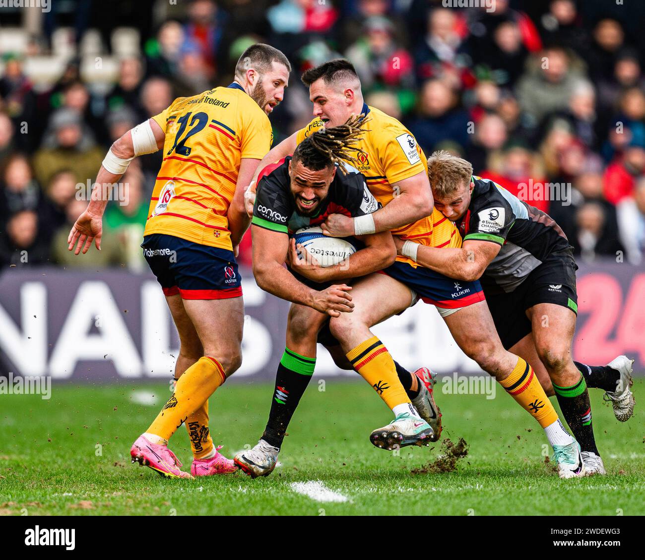 LONDON, UNITED KINGDOM. 20th, Jan 2024. Chandler Cunningham-South of ...