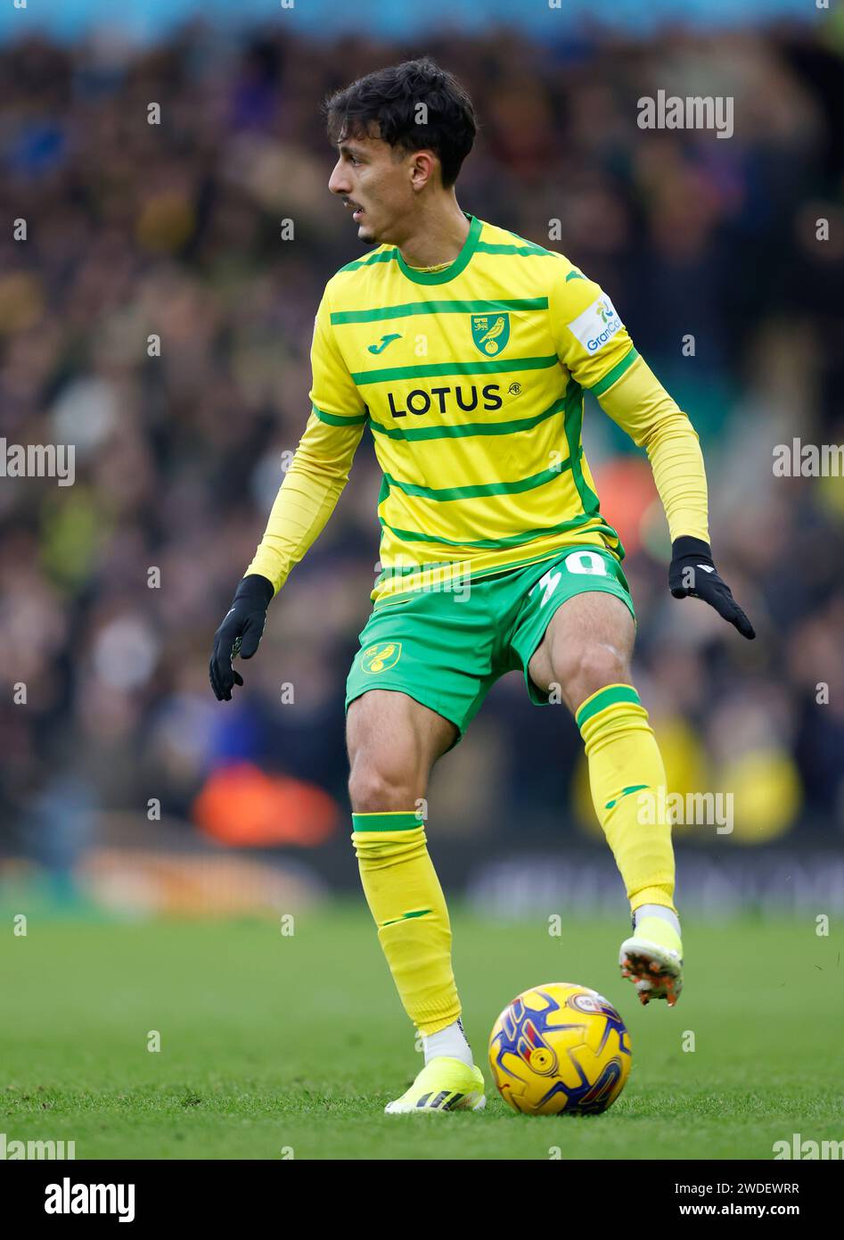 Norwich City's Dimitris Giannoulis during the Sky Bet Championship ...