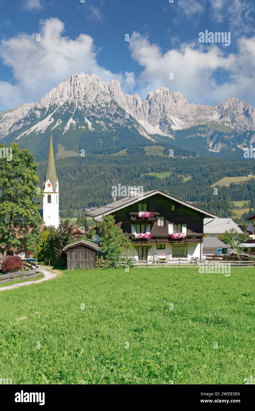 popular Tourist Resort for Vacation in Summer and Winter Ellmau am ...