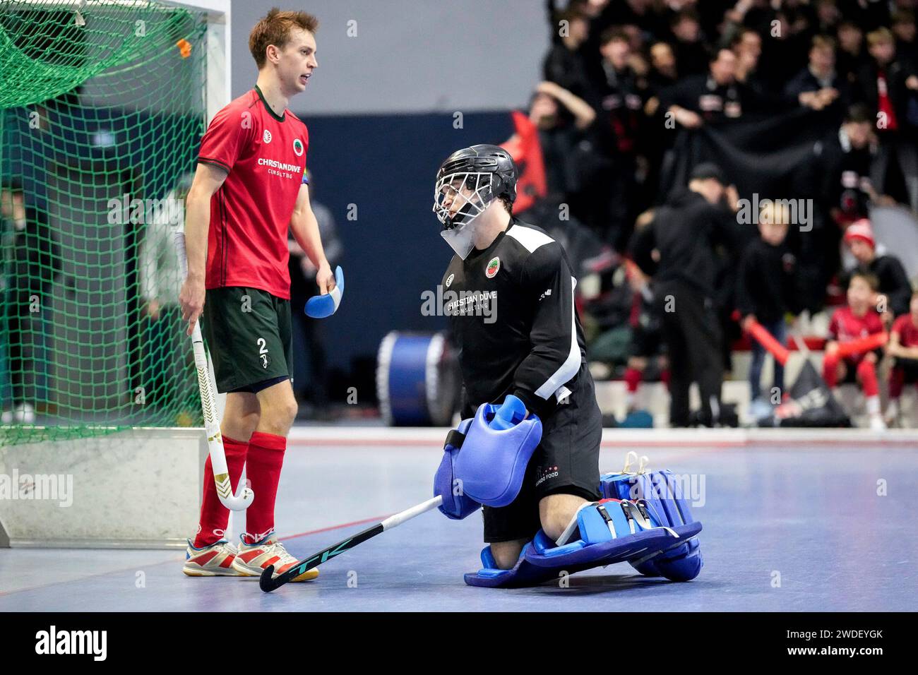 Mannheim, Deutschland. 20th Jan, 2024. v.li.: Julius Breucker (CHTC, 2 ...