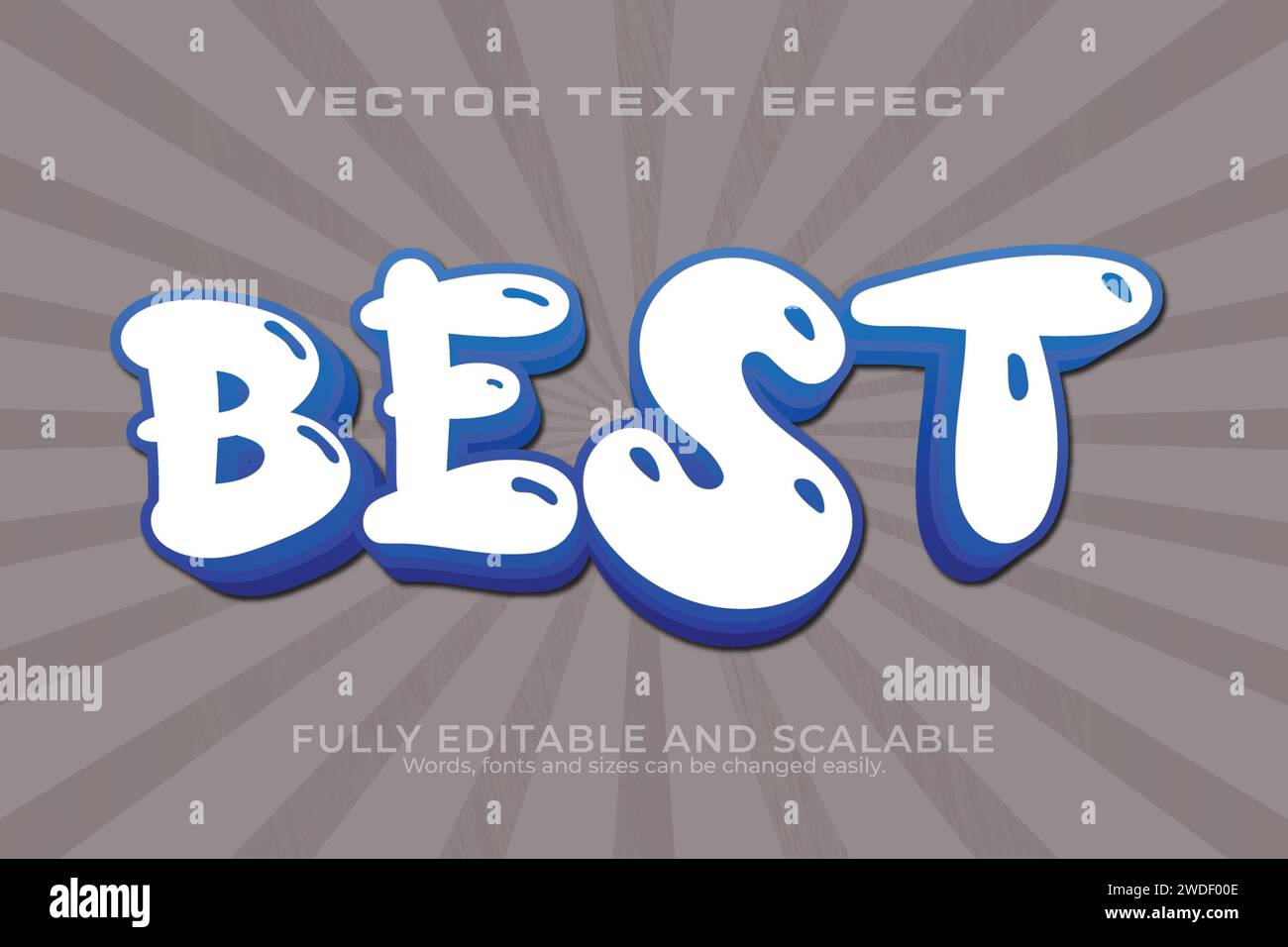 Best 3D Text Effect 100 Editable EPS File Word And Font Can be Changed ...