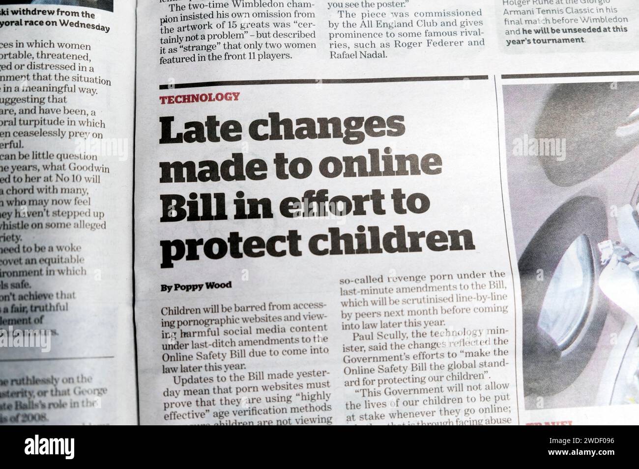 'Late changes made to online Bill in effort to protect children' i ...