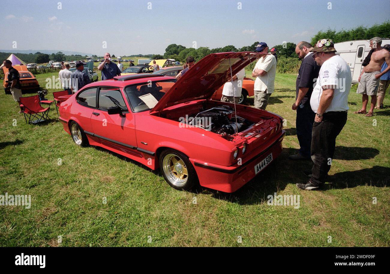 The Ford Capri was introduced at the Brussels Motor Show in January ...