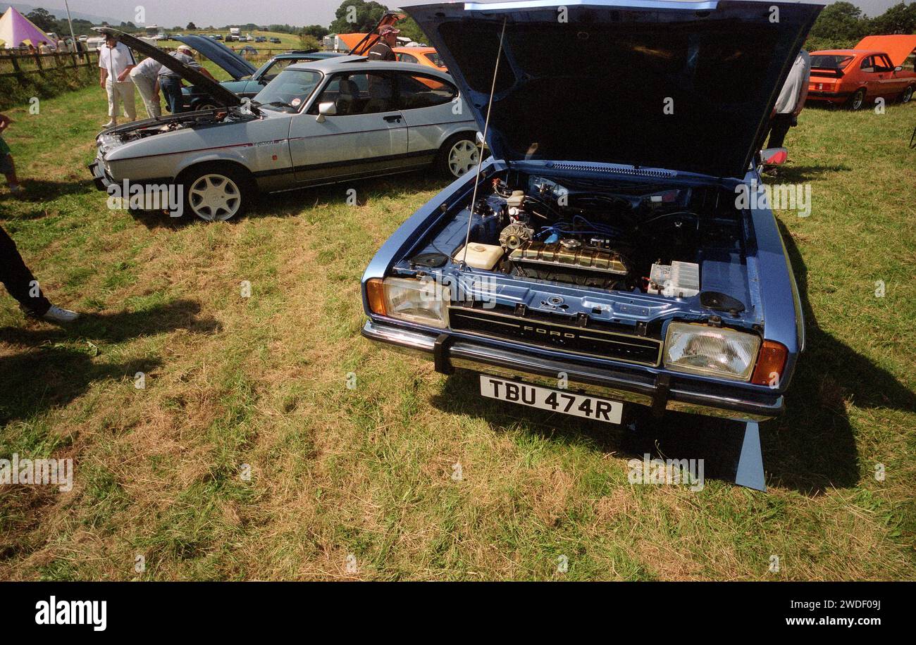 The Ford Capri was introduced at the Brussels Motor Show in January ...
