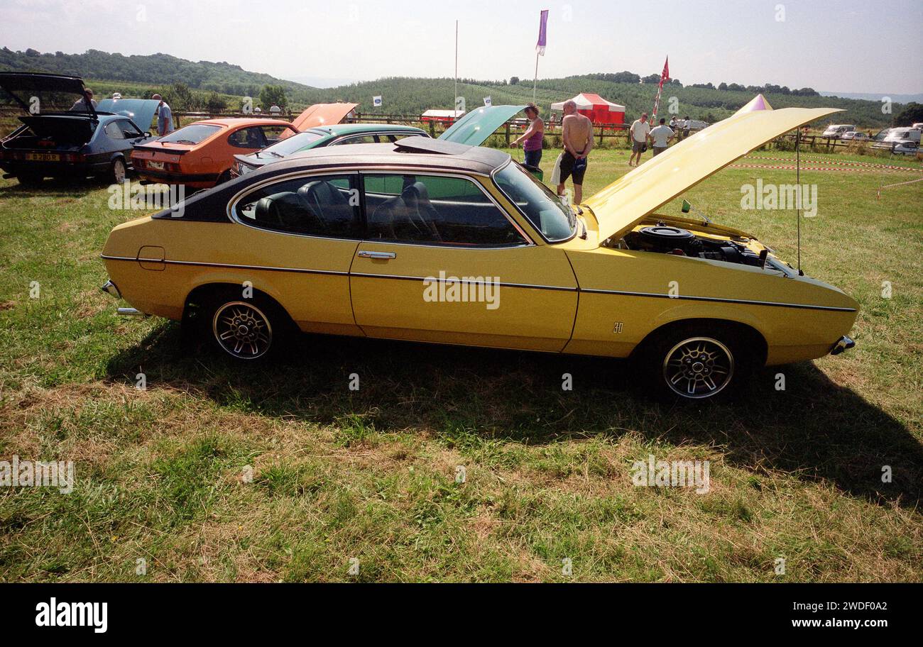 The Ford Capri was introduced at the Brussels Motor Show in January ...