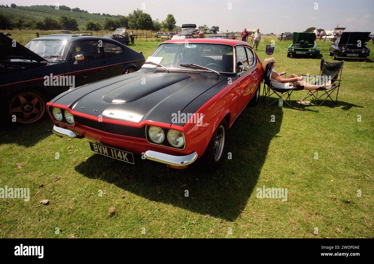 The Ford Capri was introduced at the Brussels Motor Show in January ...