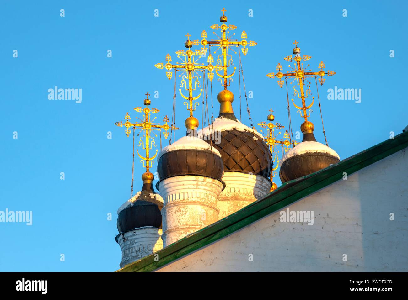 The domes of the ancient Assumption Cathedral. Alexandrov ...