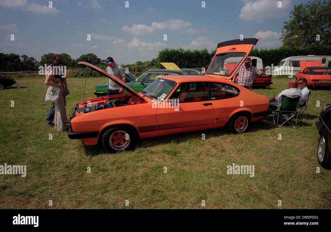The Ford Capri was introduced at the Brussels Motor Show in January ...