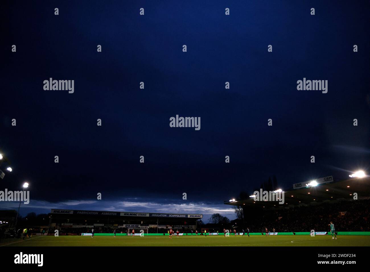 A general view of play during the Sky Bet League One match at the LNER ...