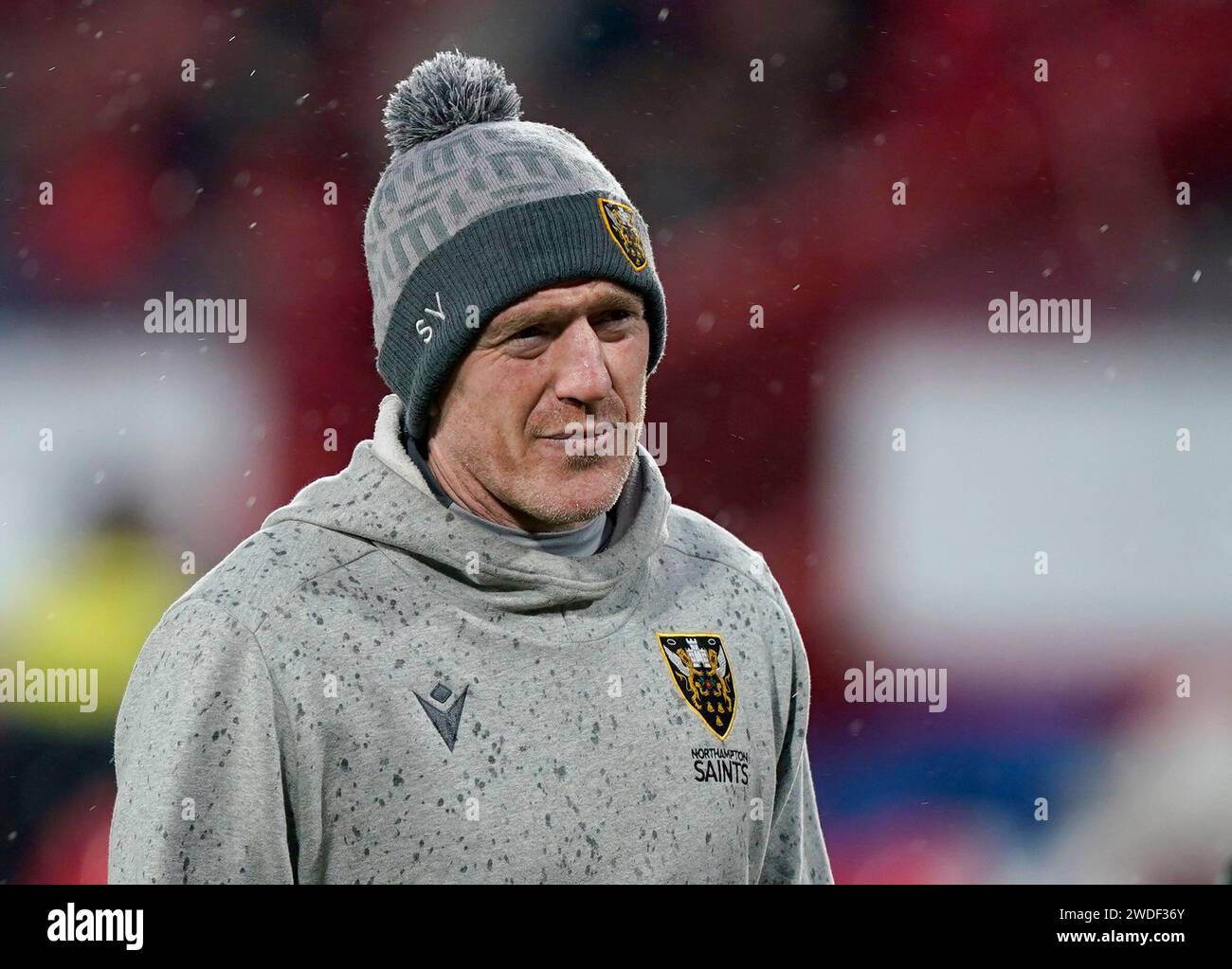 Northampton Saints' head coach Sam Vesty before the Investec Champions ...