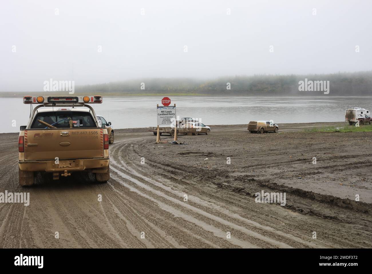 Mackenzie river ferry hi-res stock photography and images - Alamy