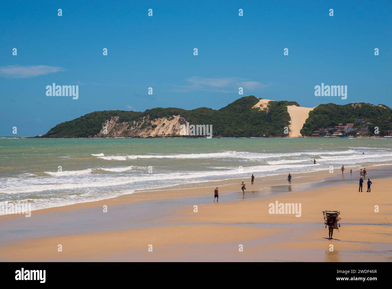 Ponta Negra Beach in Natal City, Brazil Stock Photo - Alamy