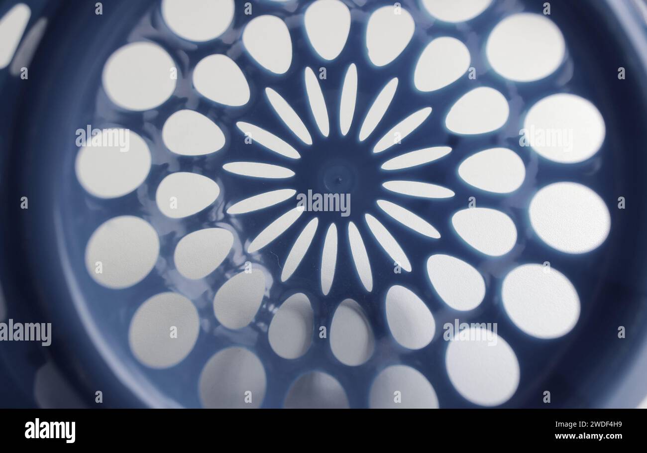 Abstract Geometric Background. Holes On A Plastic Structure Stock Photo ...