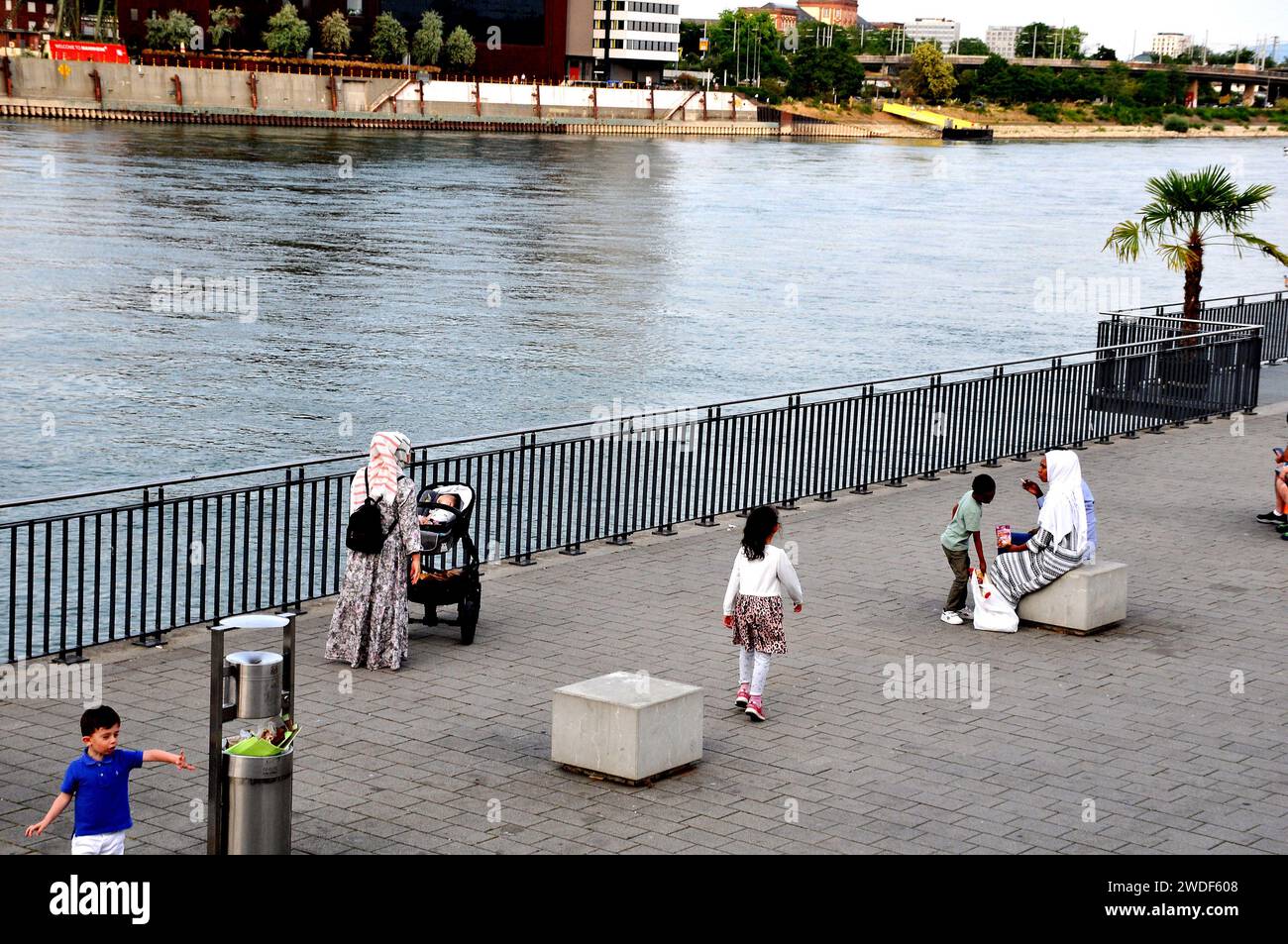 Ludwigshafen/ Rhineland-Platinate/Germany -Germany /17 June 2023/People ...