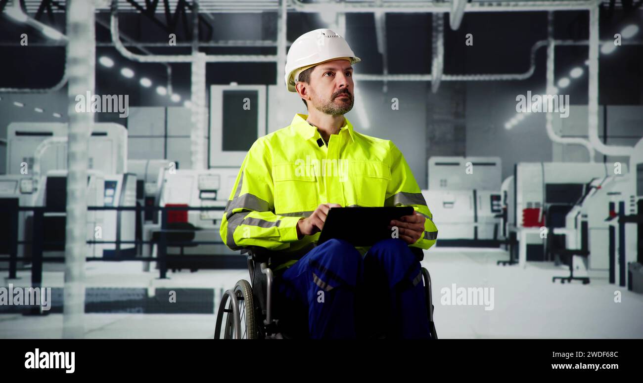 Factory Inspection Work And Surveying. Safety Management Check Stock ...