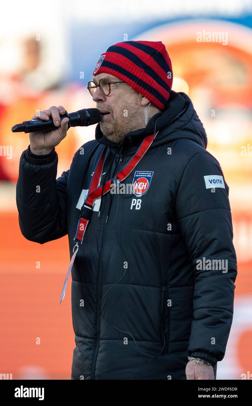 Heidenheim, Deutschland. 20th Jan, 2024. Peter Barth, GER, FC ...