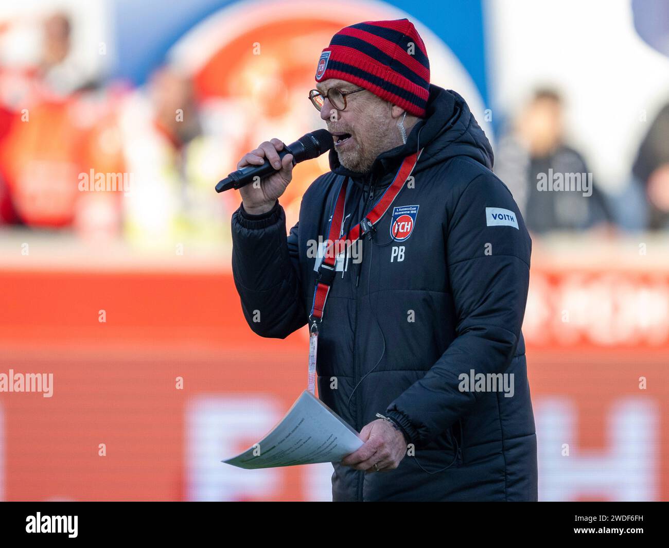 Heidenheim, Deutschland. 20th Jan, 2024. Peter Barth, GER, FC ...