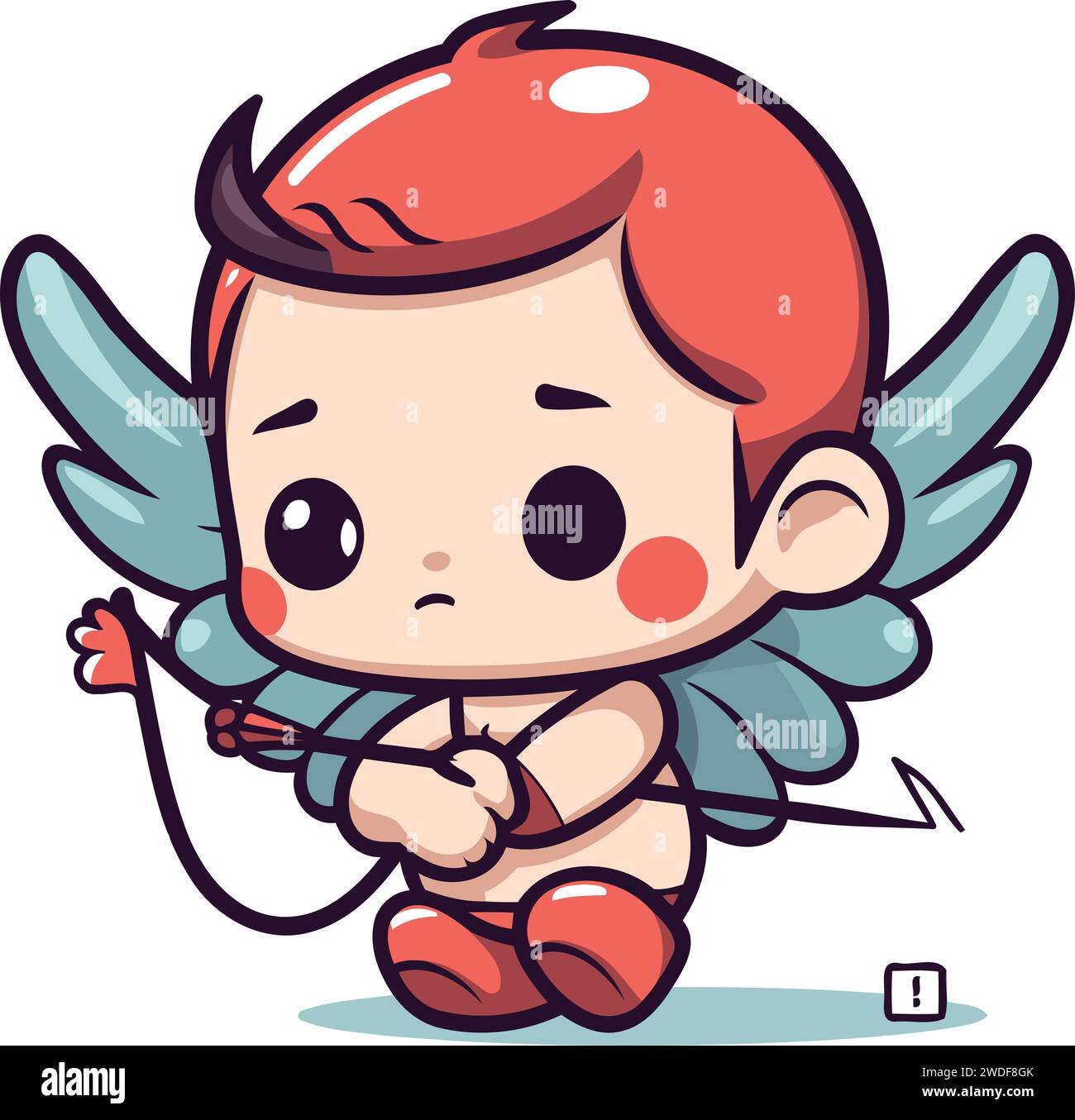 Cupids arrow sign vector vectors hi-res stock photography and images ...