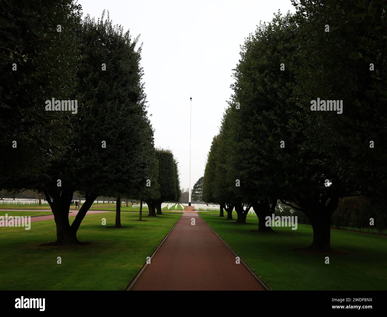 The Normandy American Cemetery and Memorial is a World War II cemetery ...