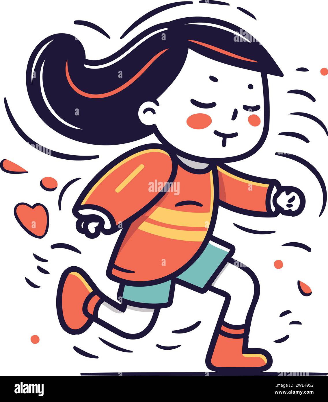 Little motion Stock Vector Images - Alamy