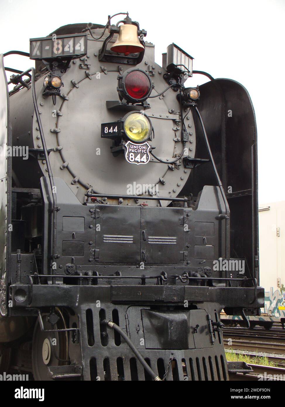 Union Pacific 844 Steam engine in Van Buren, Arkansas Stock Photo - Alamy