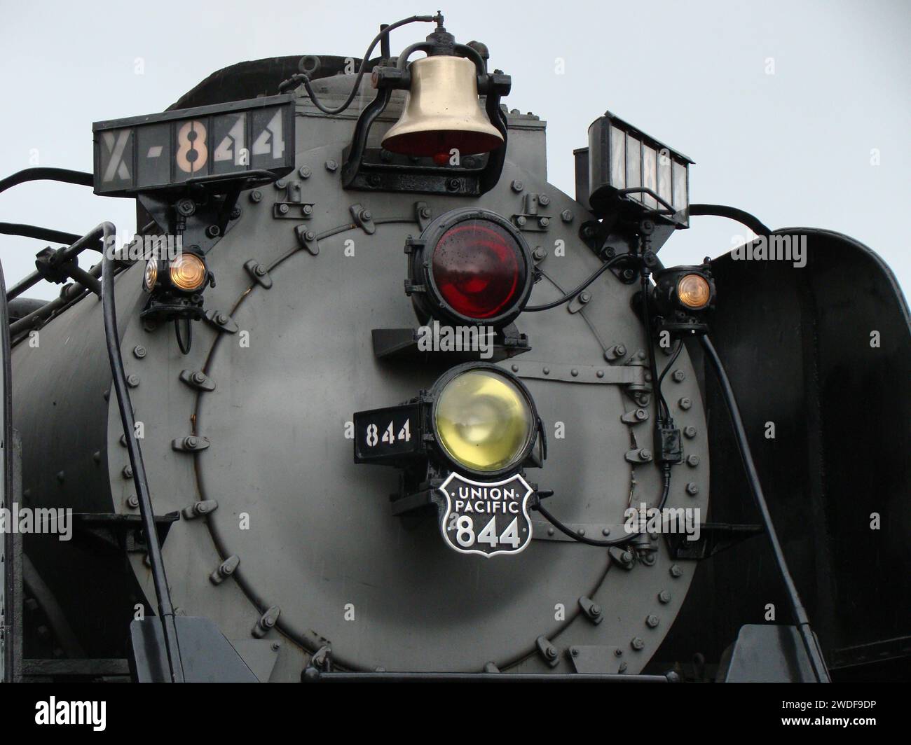 Union Pacific 844 Steam engine in Van Buren, Arkansas Stock Photo - Alamy
