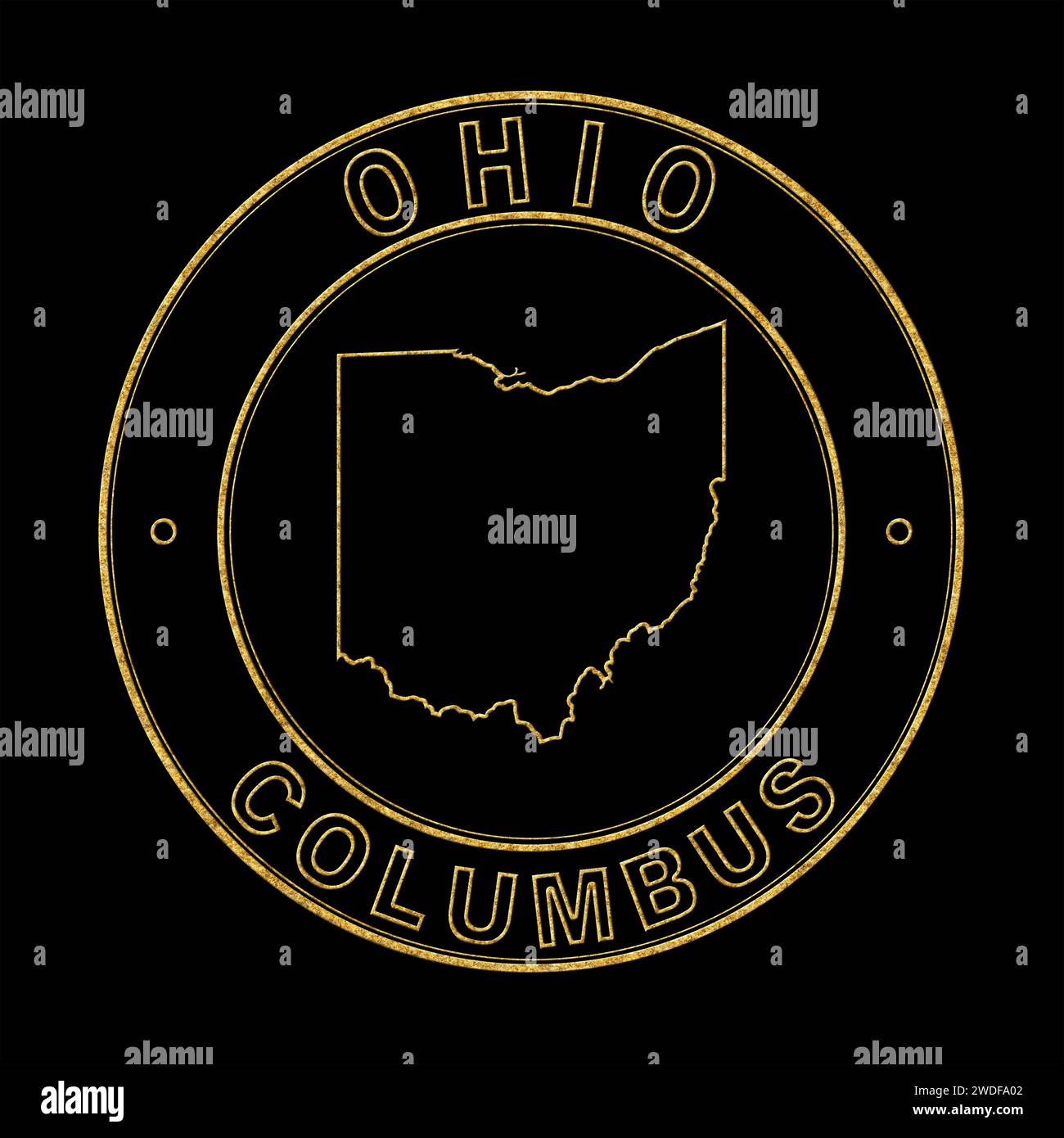 Ohio wealth map hi-res stock photography and images - Alamy