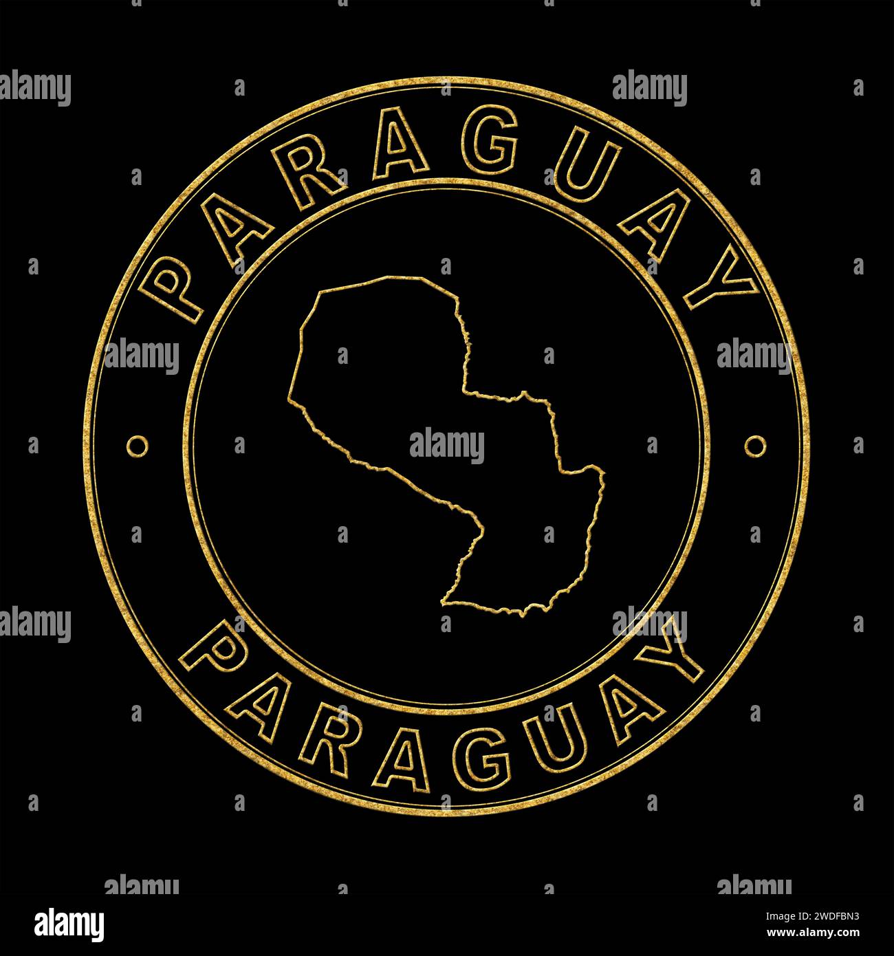 Paraguay national seal hi-res stock photography and images - Alamy