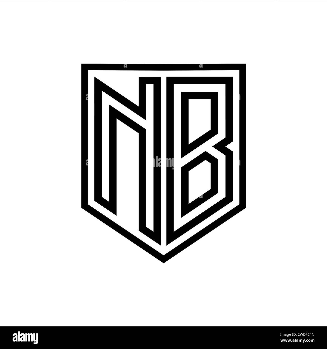 Nb alphabet hi-res stock photography and images - Alamy