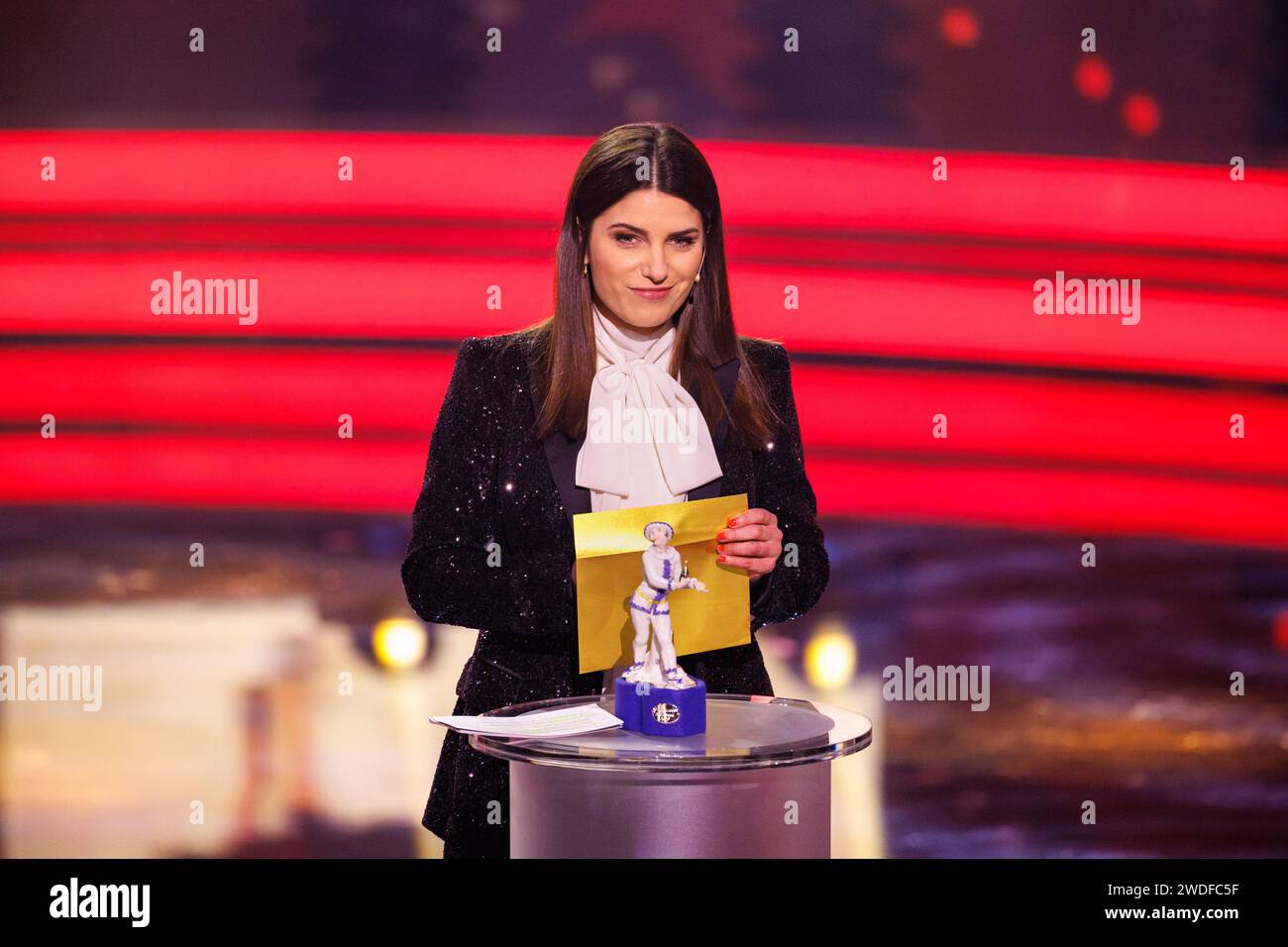 Munich, Germany. 19th Jan, 2024. Sandra Rieß, German radio and ...