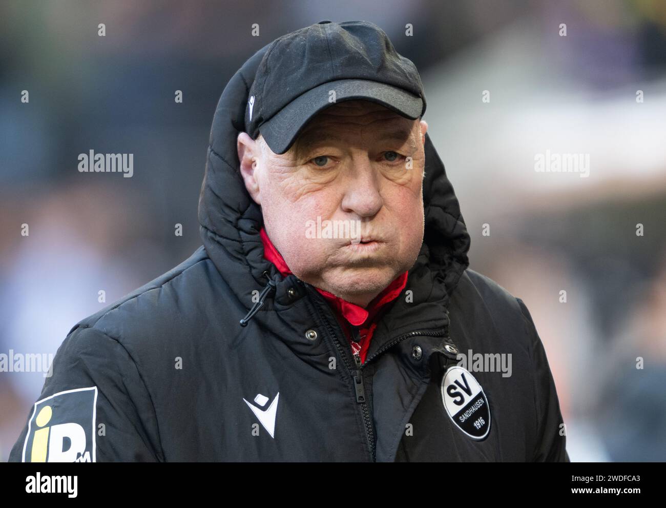 Dresden, Germany. 20th Jan, 2024. Soccer: 3rd division, SG Dynamo ...